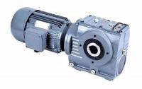 China 0.25KW 0.37KW Helical Worm Gear Motor Aluminum Shell for sale