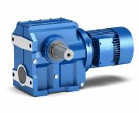 China Flange Mounted Inline Speed Reducers 4 Pole Long Service Life for sale