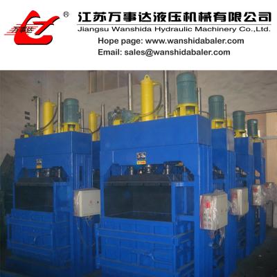 China Good quality plastic film scrap vertical baler for sale
