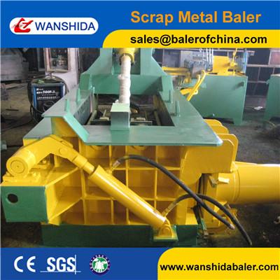 China China WANSHIDA Hydraulic scrap metal baler machine for sale