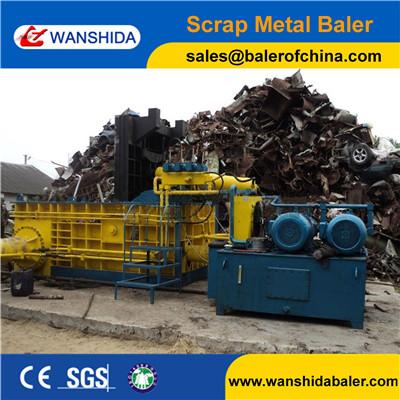 China Scrap Metal Baling Press Compactor for sale