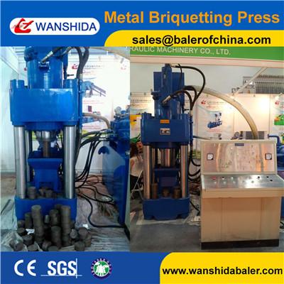 China Y83-5000 Good reputation automatic scrap metal briquetting press (Factory price) for sale