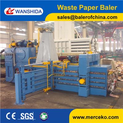 China China CE Certification Horizontal Waste Cardboard Baling Press Baler Compactor Machine for sale