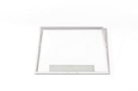 China Household Appliance Fridge Glass Shelves with Logo and Frame Printing Tempered Float Glass 500pcs MOQ for sale