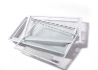 China Household Appliance Fridge Glass Shelves with Logo and Frame Printing Tempered Float Glass 500pcs MOQ for sale