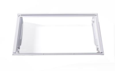 China Custom Tempered Fridge Glass Shelves 4mm 5mm Thickness with Logo Printing for Household Appliances for sale