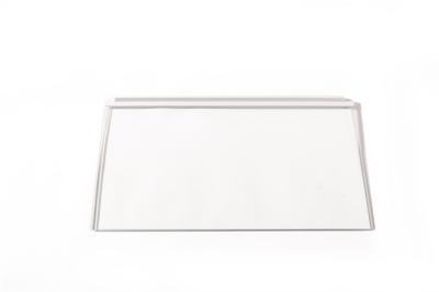 China High Strength Bevel Edge 16inch Mini Fridge Glass Shelf for sale