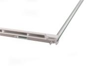 China High Strength Bevel Edge 16inch Mini Fridge Glass Shelf for sale