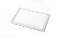 China Irregular Encapsulated 4mm Fridge Glass Shelf Cover for sale