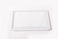 China Irregular Encapsulated 4mm Fridge Glass Shelf Cover for sale