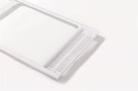 China Adjustable Crisper Cover 5mm Toughened Fridge Glass Shelves for sale