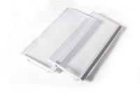 China Customized Metallic On Trim Fridge Glass Shelves for sale