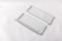 China Customized Metallic On Trim Fridge Glass Shelves for sale