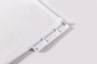 China ABS Tempered Front Plastic Trim Fridge Glass Shelves for sale