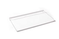 China Toughened Slide Out Front Board 3.2mm Fridge Glass Shelves for sale