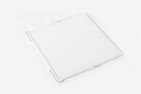 China 4mm Tempered Glass Freezer Shelf ABS Frame Refrigerator Replacement Part 600mm for sale
