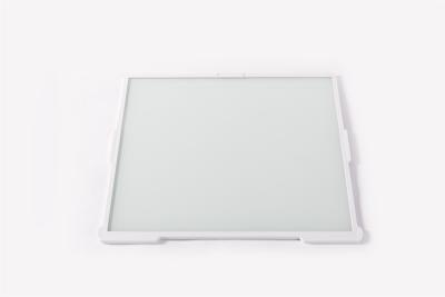 China 4mm Tempered Glass Freezer Shelf ABS Frame Refrigerator Replacement Part 600mm for sale