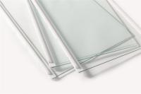 China Assembly Beveled Edge CCC Tempered Fridge Glass Shelves for sale