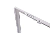 China White Frame Pull Board CCC 3.2mm Fridge Glass Shelves for sale