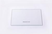 China Logo Printed Groove Processed 4mm Custom Cut Tempered Glass for sale