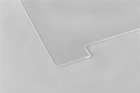 China Customized Safety Corner 5mm Toughened Tempered Glass for sale