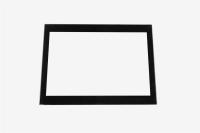 China Ceramic ink Black Frame 4mm Outer Oven Door Glass Replacement for sale