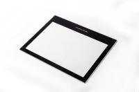 China Ceramic ink Black Frame 4mm Outer Oven Door Glass Replacement for sale