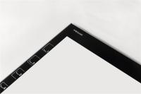 China Oven Mark White Printing 3.2mm Heat Reflective Low E Glass for sale