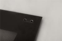 China Holes Drilled Fire Rated Tempered Glass for sale