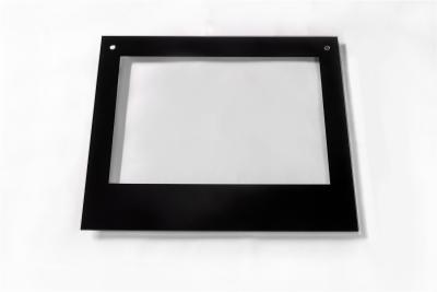 China Customized Holes Drilled Ultra Clear Oven Tempered Glass for sale