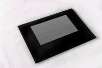 China Wear Resistance Lined printing 4mm Oven Tempered Glass for sale