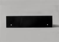 China Grey Holes Drilled Safety Corner 3mm Glass Panel Light Switch for sale