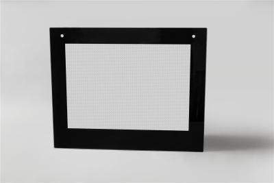 China Custom Oven Tempered Glass with Inorganic Ink Dot Printing and Holes 760°C for sale