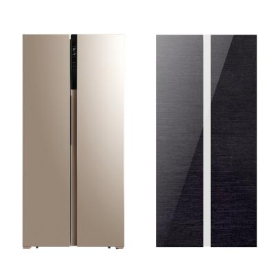 China Toughened Tempered Glass Refrigerator Door Panels 3.2mm to 6mm Oil Proof High End for sale
