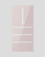 China Tempered Glass Refrigerator Door Panels 3.2mm-6mm UMI UV Micro Imprinting for sale