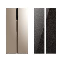 China Decoration UV micro imprinting Black Wrinkle Pattern Refrigerator Door Panel for sale