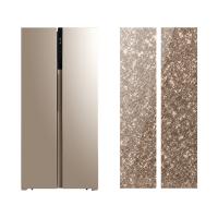 China Glittering Tempered Glass 6mm Custom Panel Refrigerator for sale