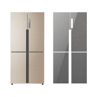 China Alkali Free Toughened Glass 4mm Refrigerator Cover Panel Customizable for sale
