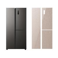 China Decorative Glass UMI Side By Side 5MM Fridge Door Panel for sale
