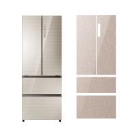 China Decorative Glass UMI Side By Side 5MM Fridge Door Panel for sale