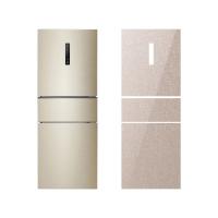 China Decorative Glass UMI Side By Side 5MM Fridge Door Panel for sale