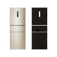 China Decorative 3.2mm Toughened Glass Door Panels for Refrigerator Custom Patterns for sale