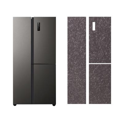 China Wrinkle ISO 14001 Kitchenaid Refrigerator Cover Panel for sale