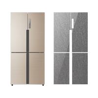 China Physically Tempered Three Door 6mm Refrigerator Door Panels for sale