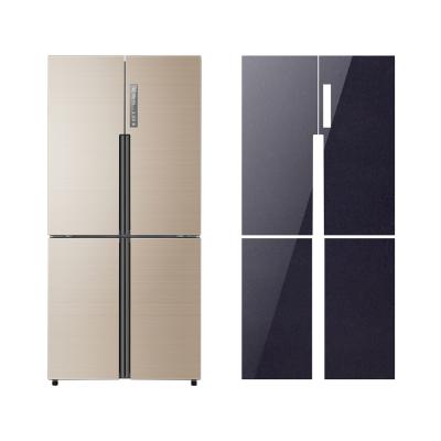 China Silkscreen Friction Resistance Refrigerator Door Panels for sale