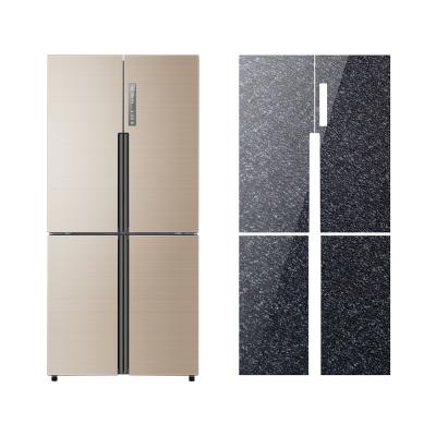 China Conforming Article CCC certified Glittering Refrigerator Door Panels for sale