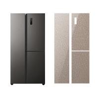 China 3 Dimensional Door Panels 3.2mm Decorative Tempered Glass for sale
