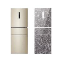 China 3 Dimensional Metal Texture 3.2mm Decorative Tempered Glass for sale