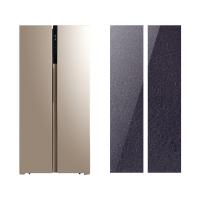 China ISO 9001 Metal Texture Decorative Tempered Glass 3.2mm for Freezer Door for sale