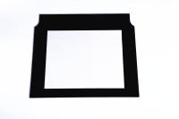 China CNC Tempered Glass 3-6mm Irregular Shape for Appliance Panels Custom for sale